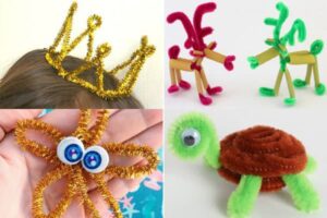 100 Pipe Cleaner Crafts from A to Z