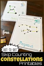 🪁 FREE Printable Kite Skip Counting Math Craft for Kindergarten