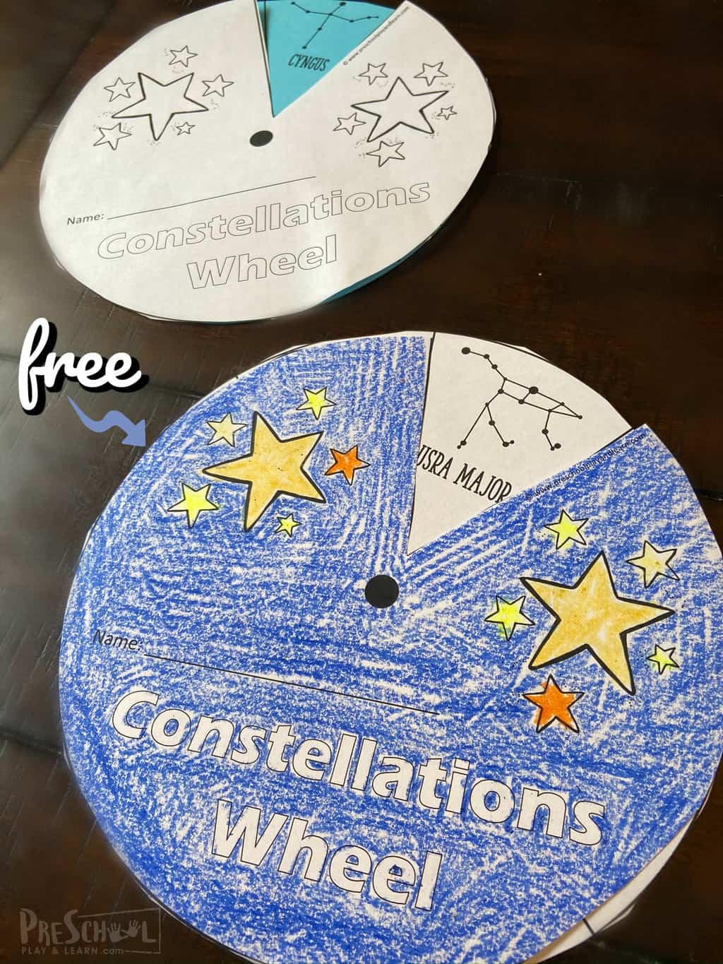 FREE Printable Constellation Worksheets - Drawing Activity for Kids