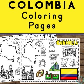 FREE Columbia Coloring Pages
