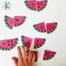 🍉 FREE Watermelon Number Puzzles Printable Activity for Summer
