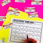 ? FREE Hotdogs Number Words Printable Activity