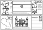 FREE Read Color and Learn about PARAGUAY
