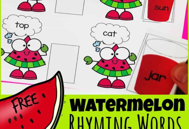 15 Kindergarten Rhyming Books: Plus, Games, Activities and Printables