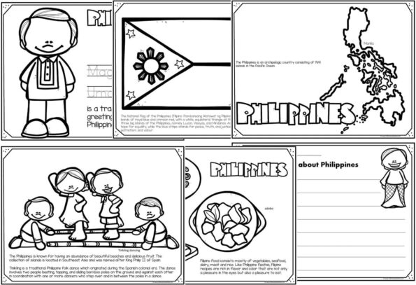 FREE Philippines Coloring Pages for Kids to Read, Color & Learn