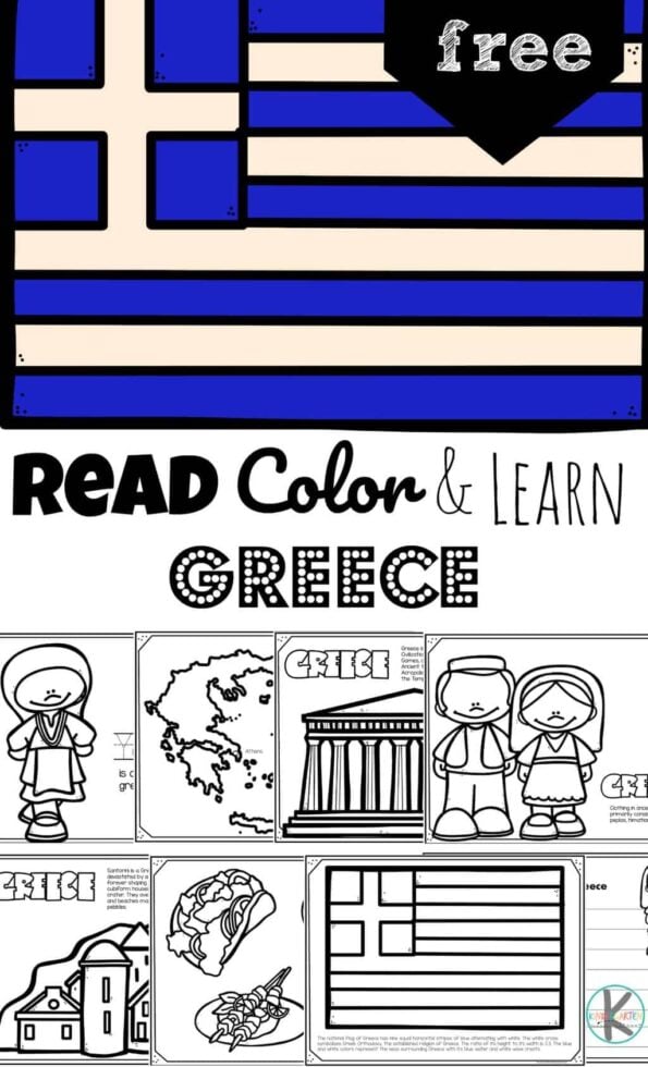 FREE Printable Ancient Greece History Coloring Pages