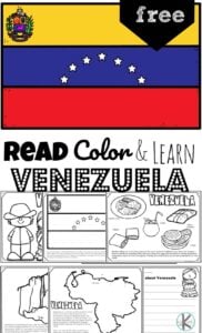 FREE Venezuela Coloring Pages for Kids to Read, Color, and Learn for Kids