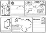 FREE Venezuela Coloring Pages for Kids to Read, Color, and Learn for Kids