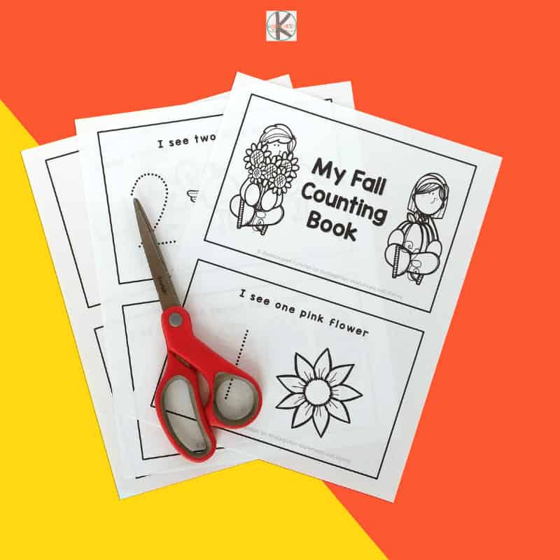 Free Emergent Reader: A Printable Book About Fall For Kindergarten
