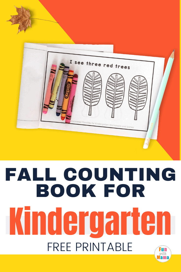 Free Emergent Reader: A Printable Book About Fall For Kindergarten