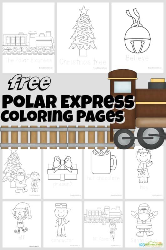 🚂🎄⏰ FREE Polar Express Telling the Time Christmas Worksheets