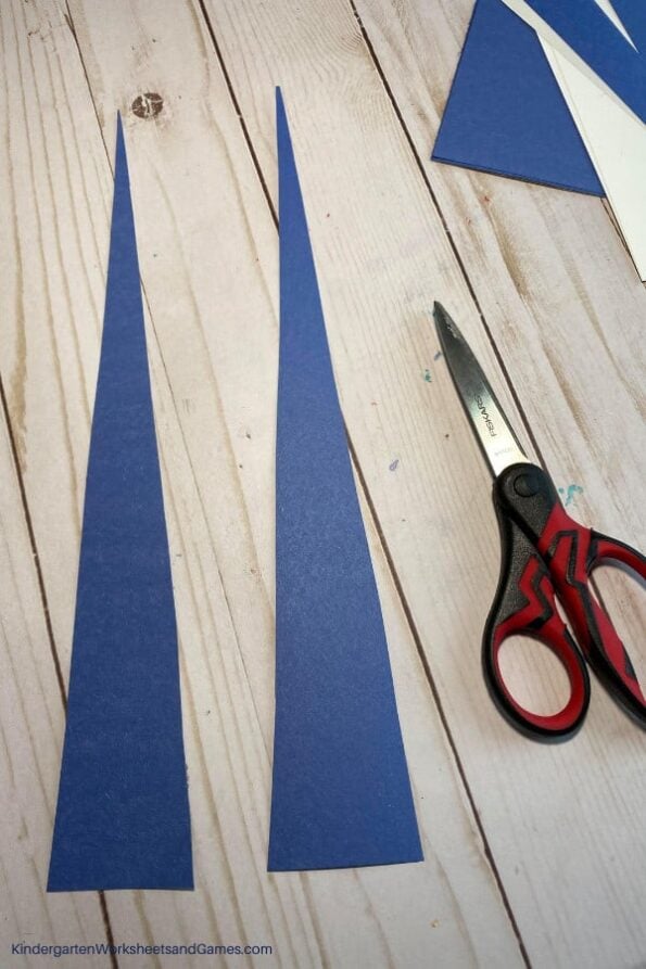 ️️ Beautiful Folded Paper Icicles Ornaments