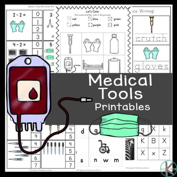 FREE Doctor Worksheets for Kids