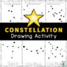 FREE Printable Constellation Worksheets - Drawing Activity for Kids