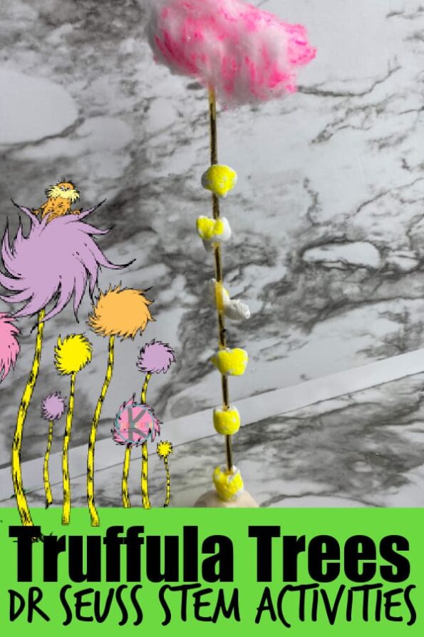Dr Seuss Truffula Trees STEM Activities (The Lorax)