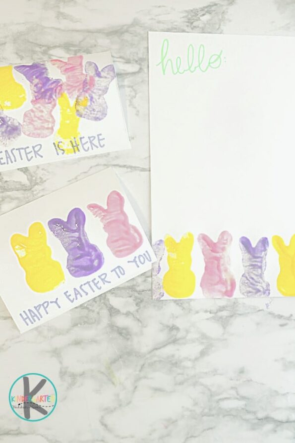 Simple, Cute Easter Peep Craft for Kids