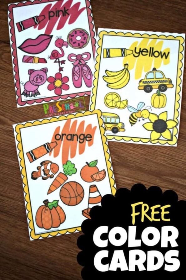Crayon Colors Printable Crafts for Kids