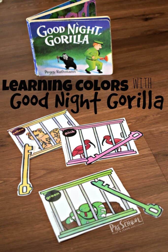 FREE Printable Color Mini Book for Kids