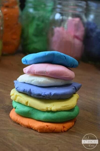 Roll & Smash Subtraction Playdough Activity for Kindergarten