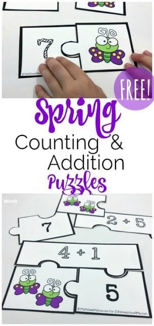 FREE Printable Spring Emergent Readerss and Activity for Kindergarten