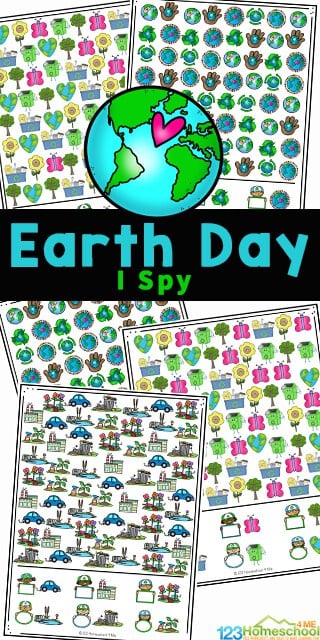 🌏 FREE Printable Earth Day Game and Activities for Kids