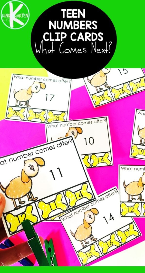 🐶 What Number Comes Next Doggy - Teen Numbers for Kindergarten