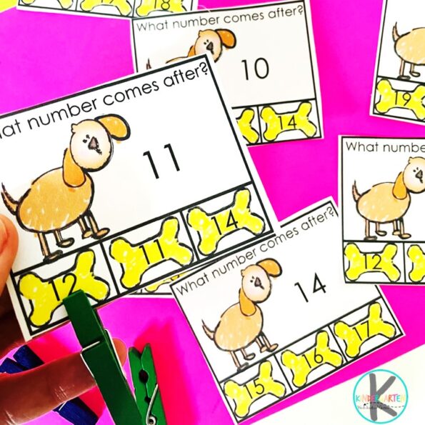 🐶 What Number Comes Next Doggy - Teen Numbers for Kindergarten