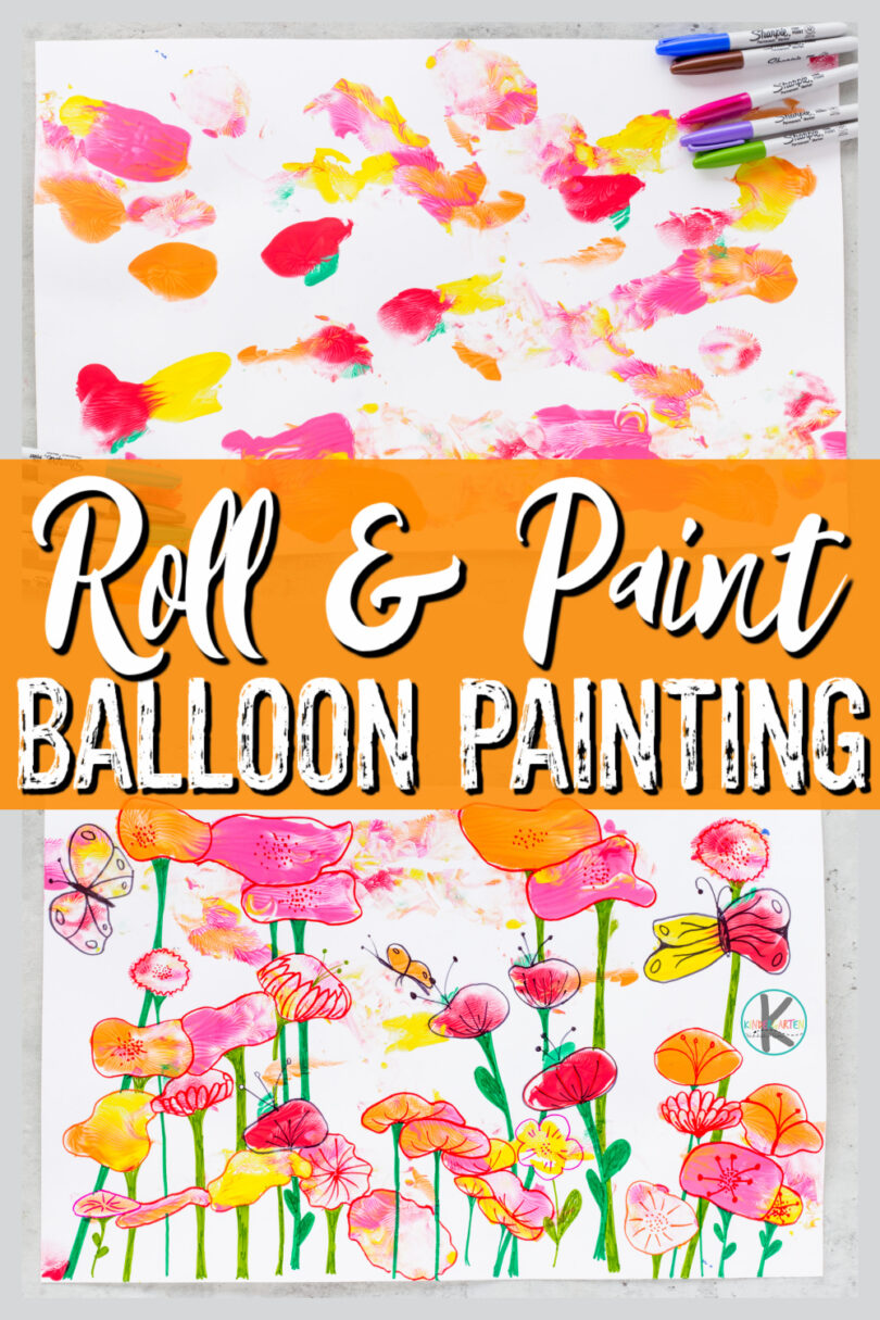 🎨 Roll & Paint - Outrageously FUN Balloon Painting Activity for Kids