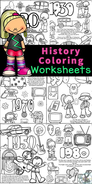 🧭 FREE Printable Famous Early Explorers Coloring Pages