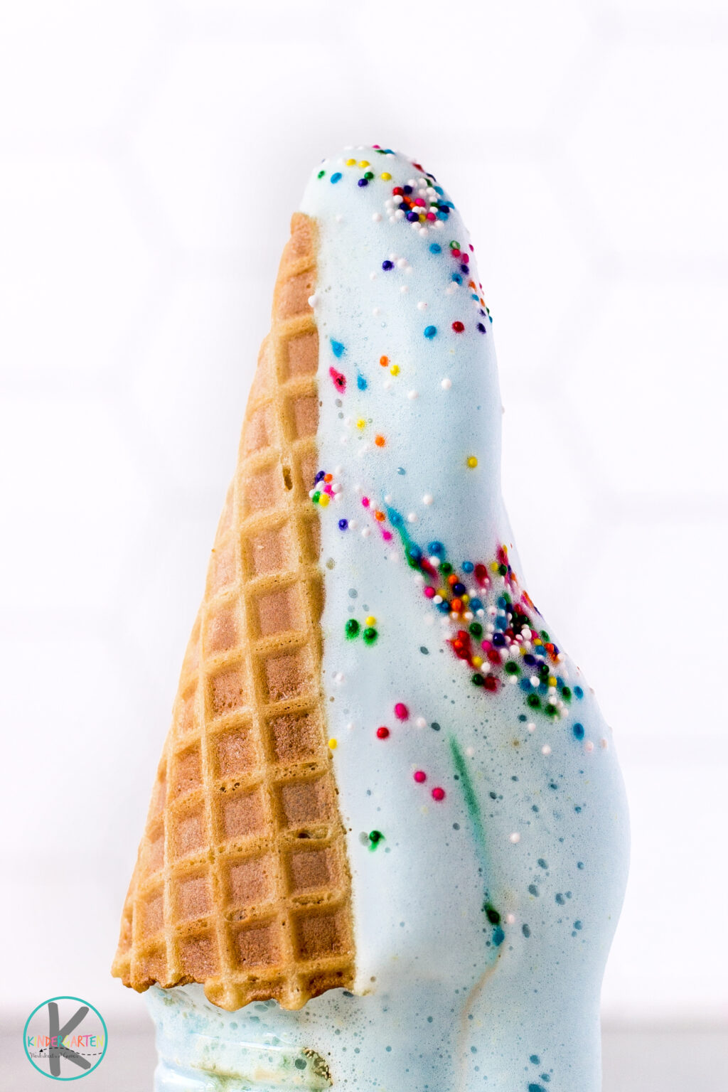 🍦 Ice Cream Volcano Experiment - Summer Science Activity for Kids