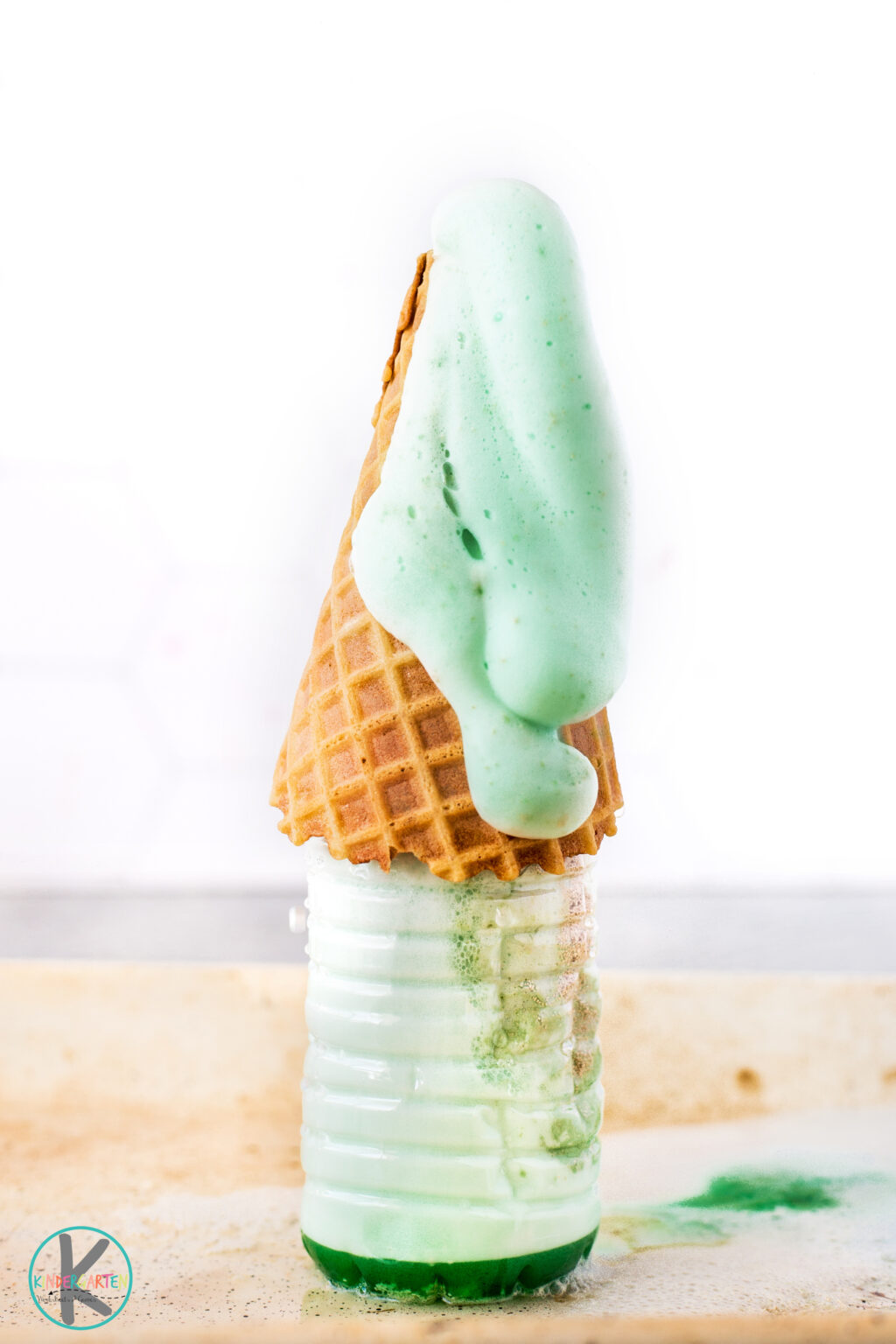 🍦 Ice Cream Volcano Experiment - Summer Science Activity for Kids