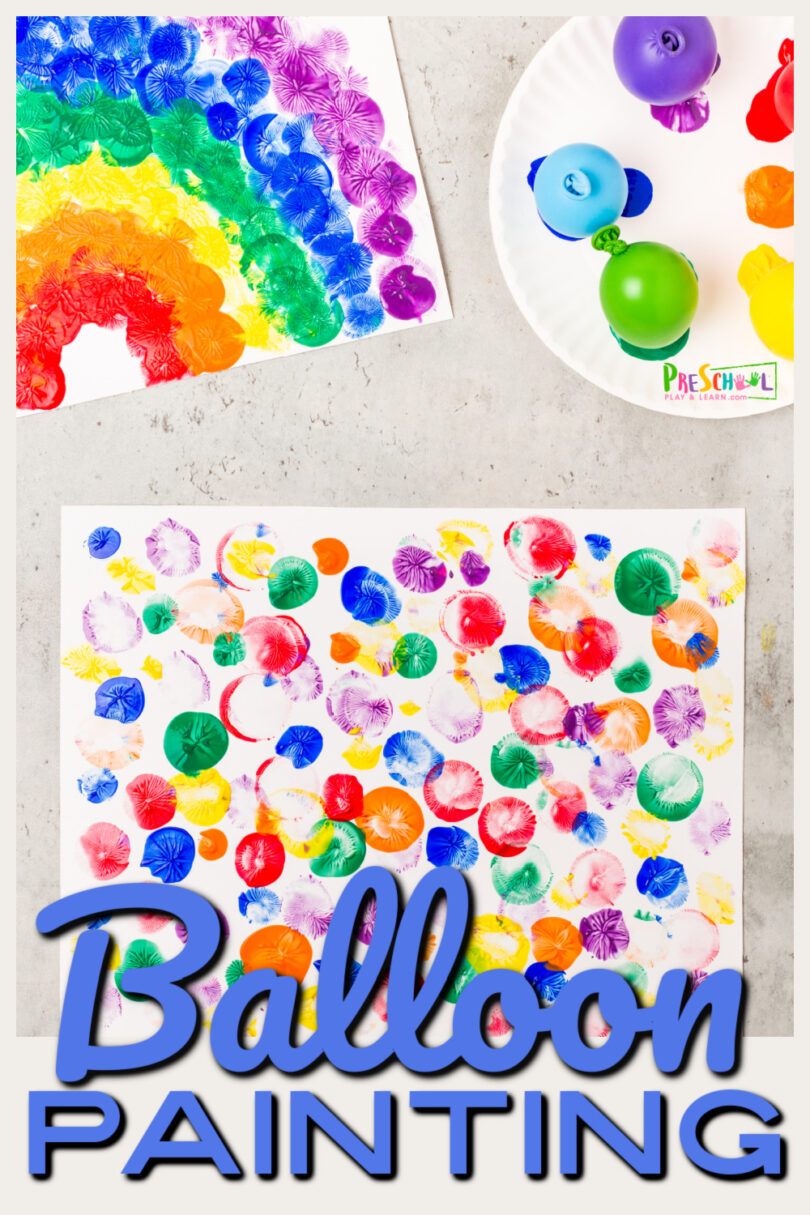 🎨 Roll & Paint - Outrageously FUN Balloon Painting Activity for Kids
