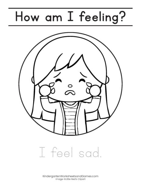 😭😁😍😡 FREE Printable Feelings and Emotions Worksheets