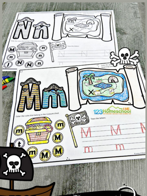 10+ Pirate Activities for Pirate Day with Kids (Free Printables!)