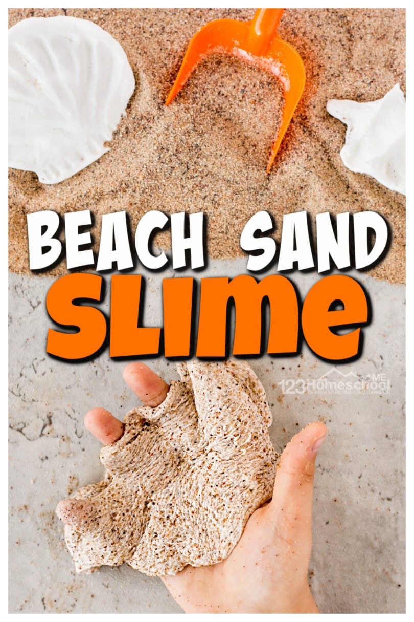 FREE Sandcastle Subtraction Math Craft