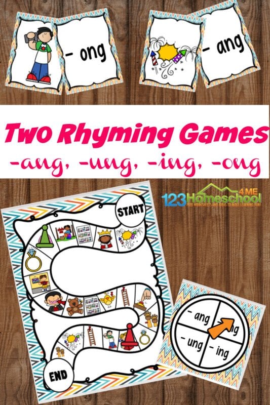 FREE R Consonant Blends BINGO Phonics Game For Kindergarten