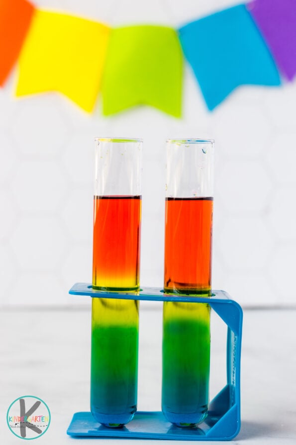 🌈 Craft Your Rainbow with Sugar – A Fun Density Challenge!