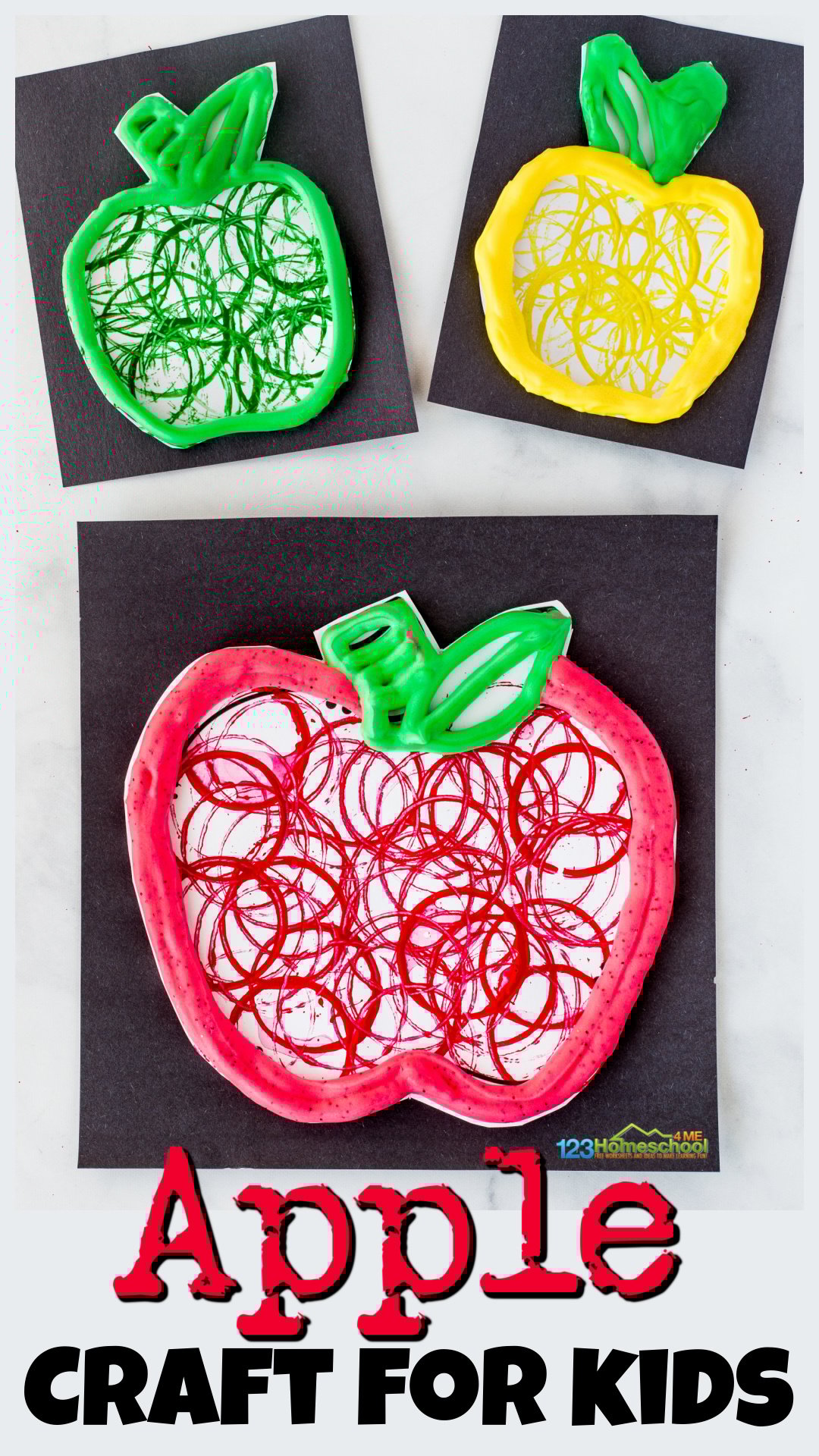 🍎 FREE Printable Apple Picking Alphabet Learning Games