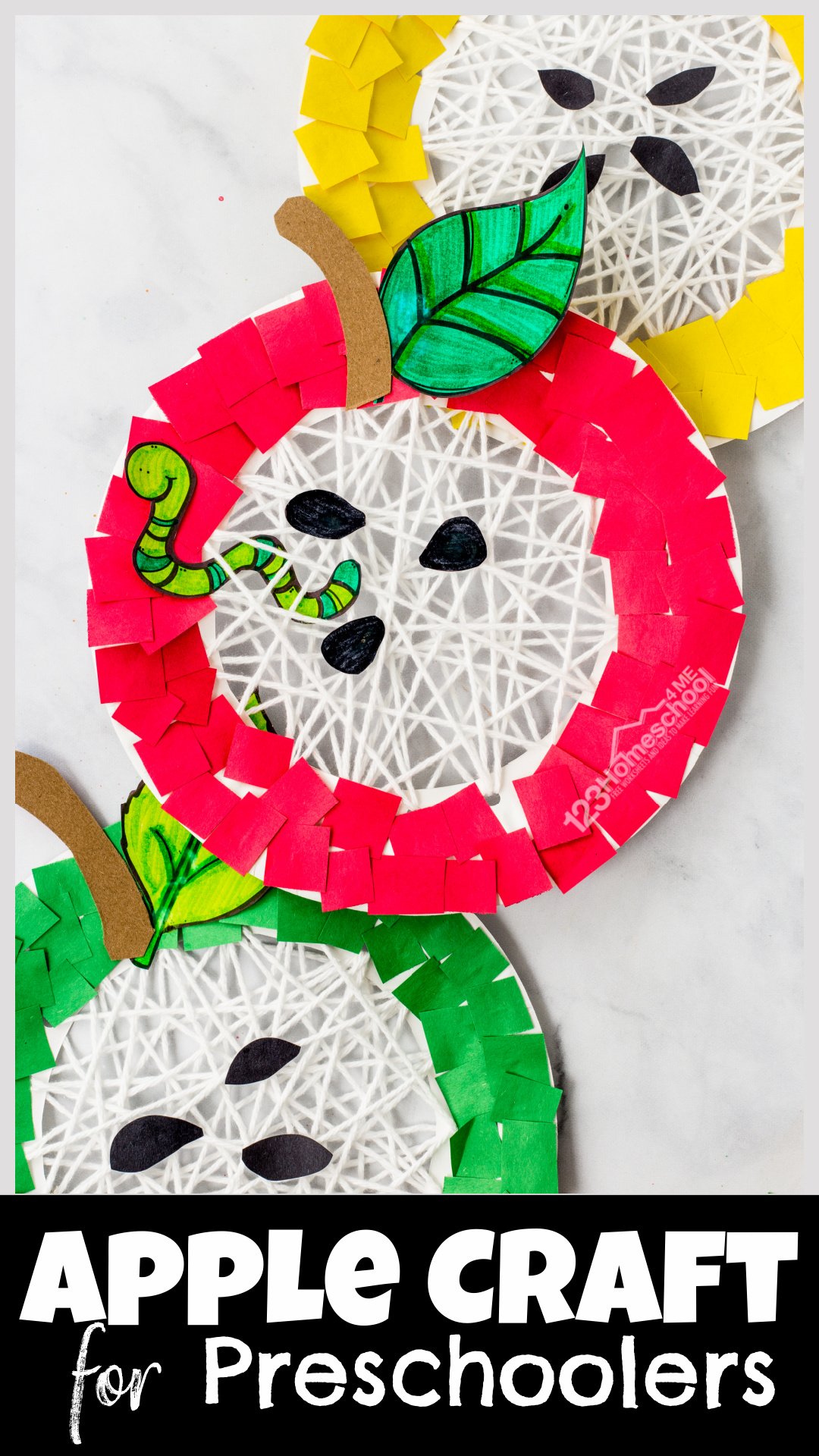 🍎 FREE Printable Apple Counting Math Activity for Numbers 1-20