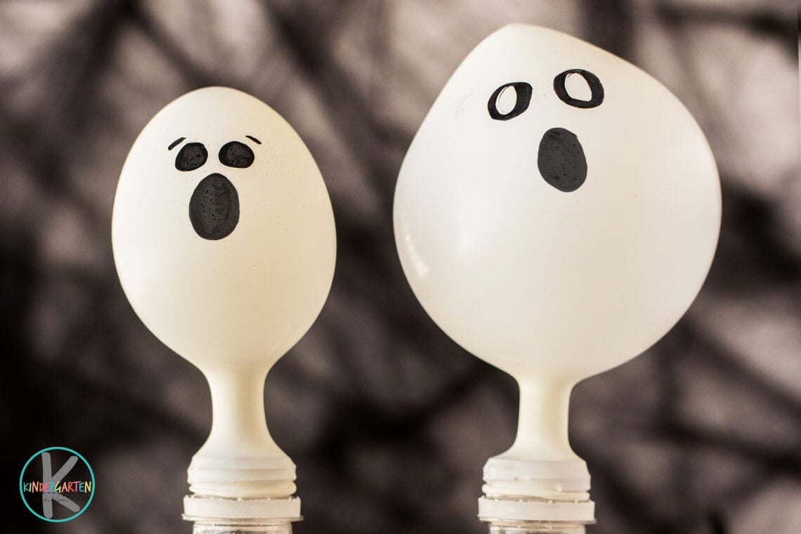 👻 Not-so-Spooky Halloween Ghost Science Experiment