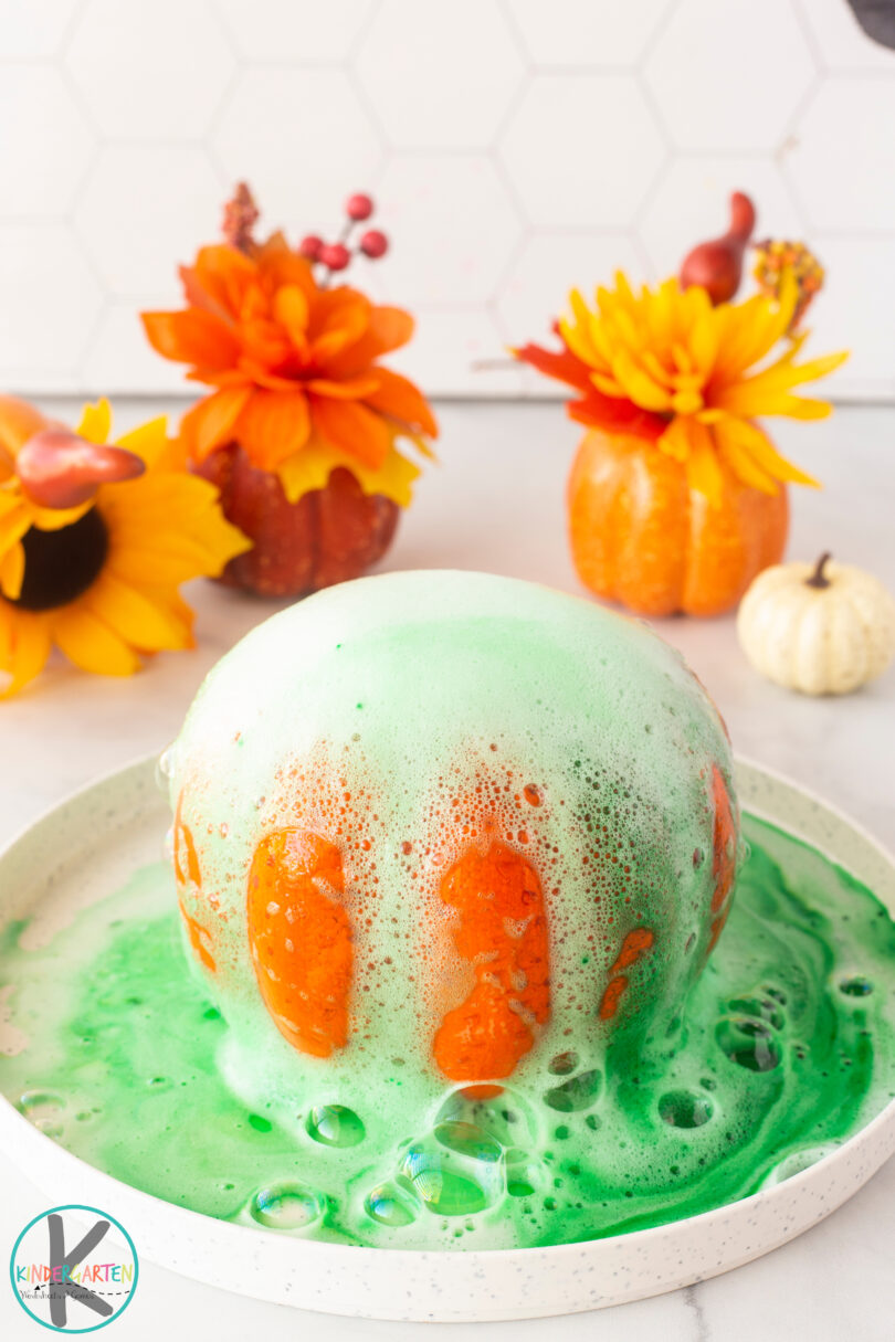 EASY Pumpkin Volcano Science Experiments