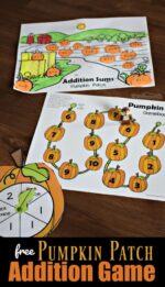 FREE Pumpkin Number Bonds to 10 Worksheet