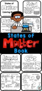 FREE Printable States of Matter Coloring Pages
