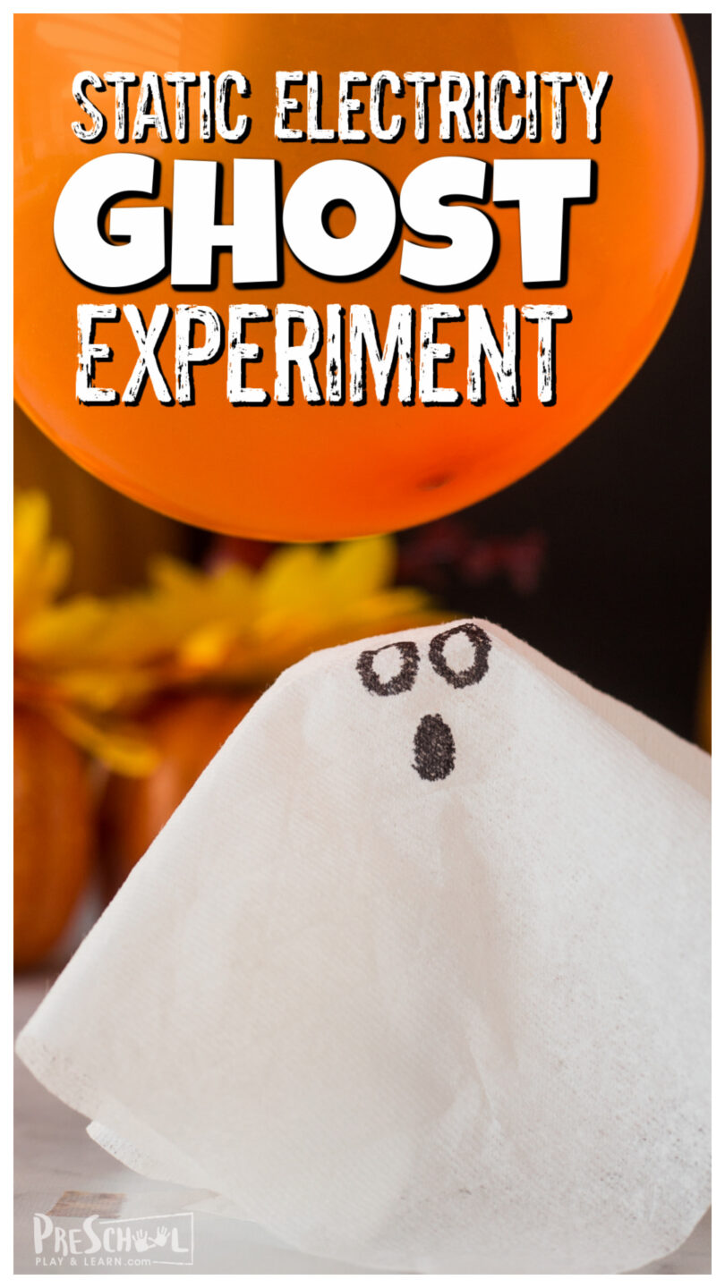 👻 FREE Printable Halloween Counting Activity with Qtips