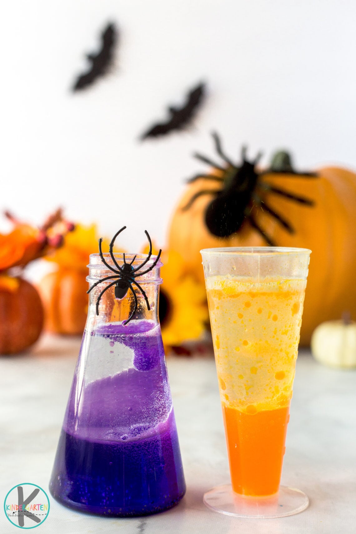 🧪 Halloween Lava Lamp Science Experiment