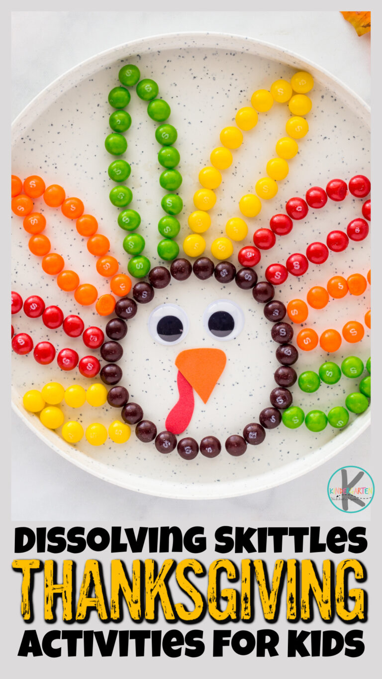 🦃 Skittle Turkey Science Activities for November