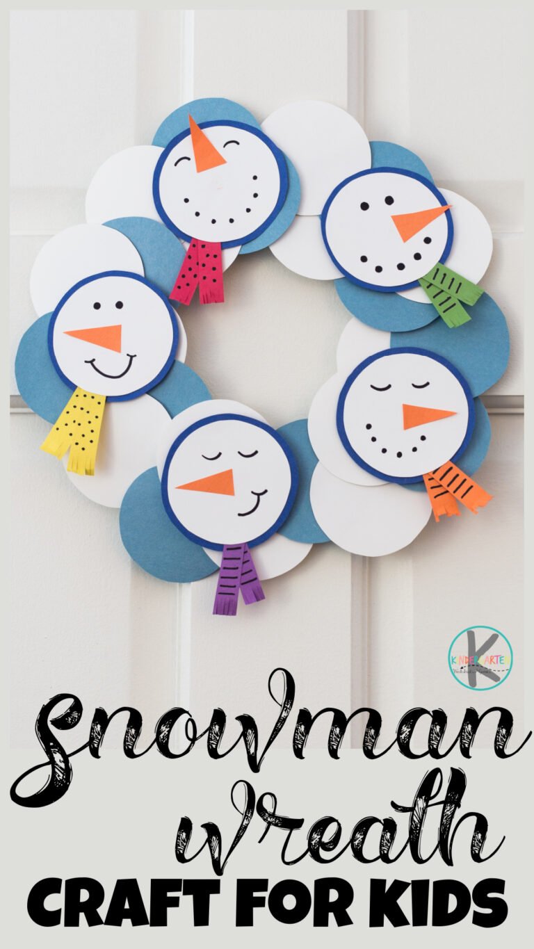 ⛄ FREE Snowman Counting to 10 Printable Book