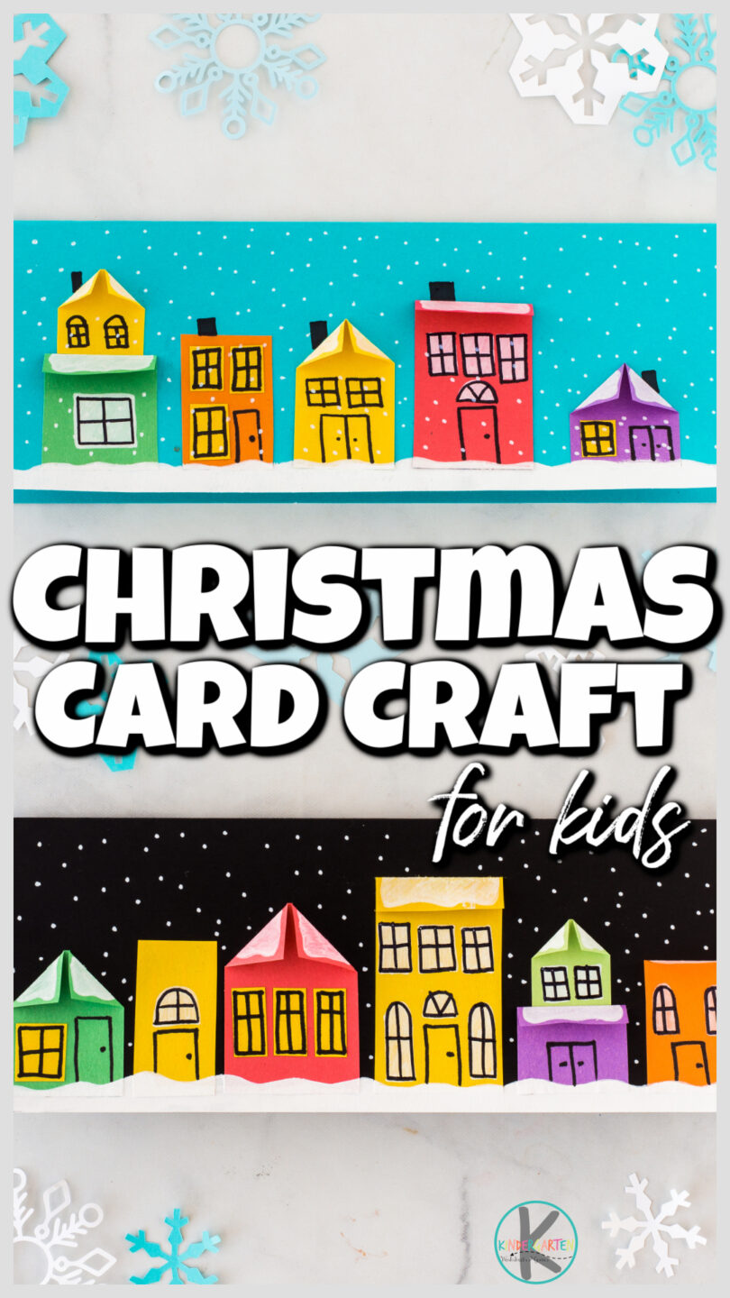 🎄 Homemade Winter Scene Christmas Card Ideas for Kids