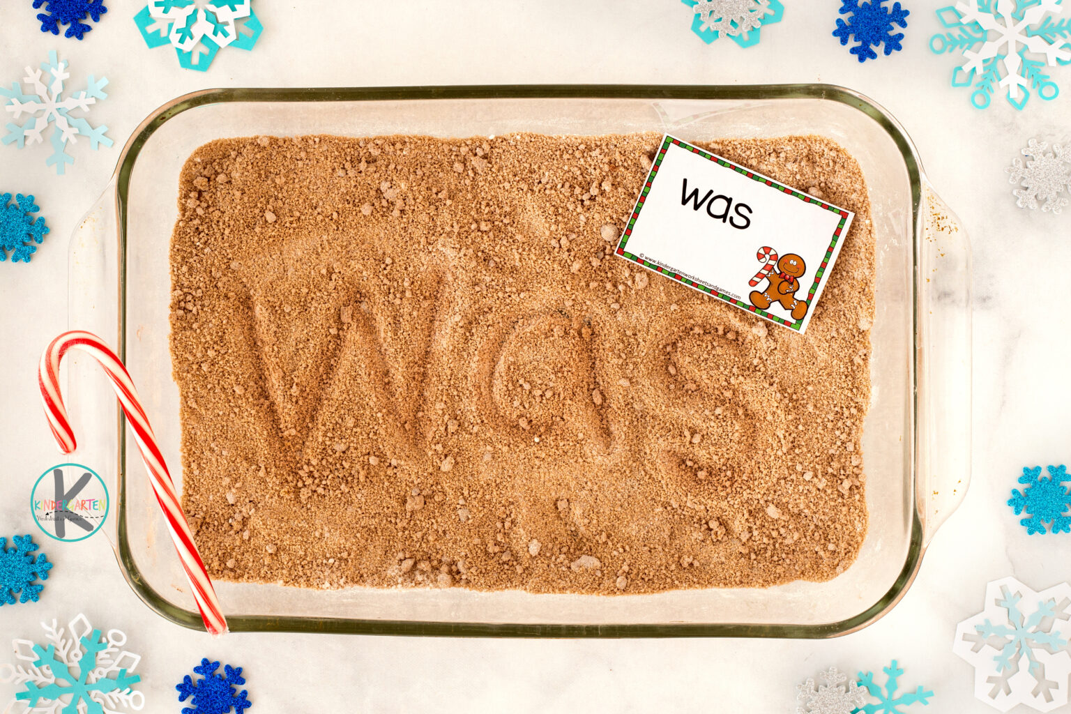 🎄 Gingerbread Sight Words - Christmas Activities for Kindergarteners