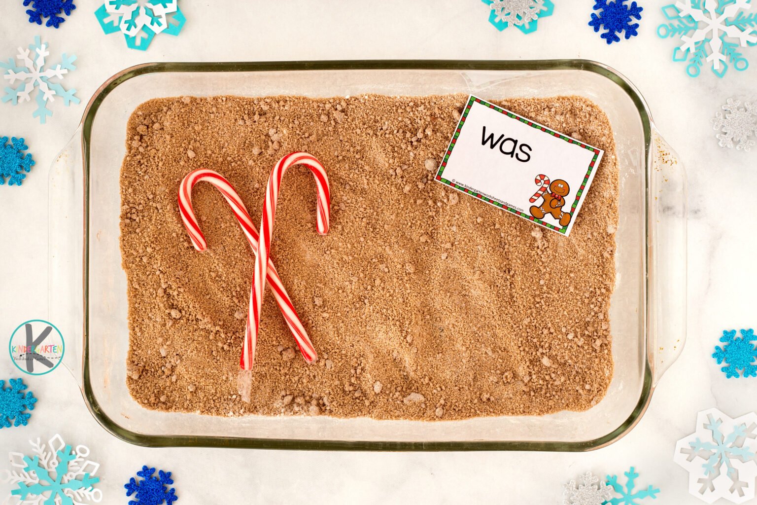 🎄 Gingerbread Sight Words - Christmas Activities for Kindergarteners